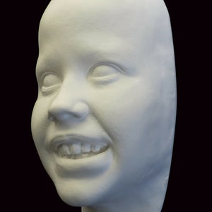 Linda Blair Life Mask: Possessed Regan, the Exorcist - Etsy