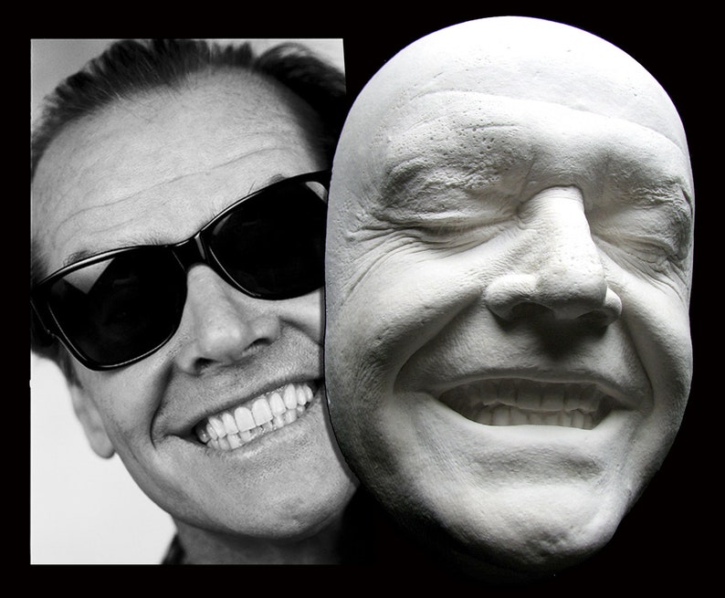 Jack Nicholson Smiling Life Mask the Shining, Batman, Joker, as Good as ...
