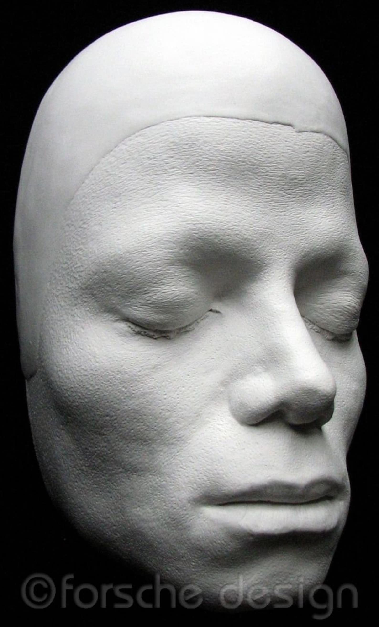 Michael Jackson Life Mask/cast From Thriller Video, Sculptor William ...