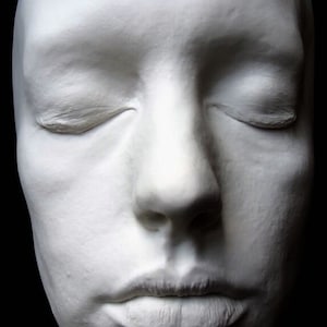 Anne Hathaway Half Face Life Mask Lifecast Bust Dark Knight Catwoman ...