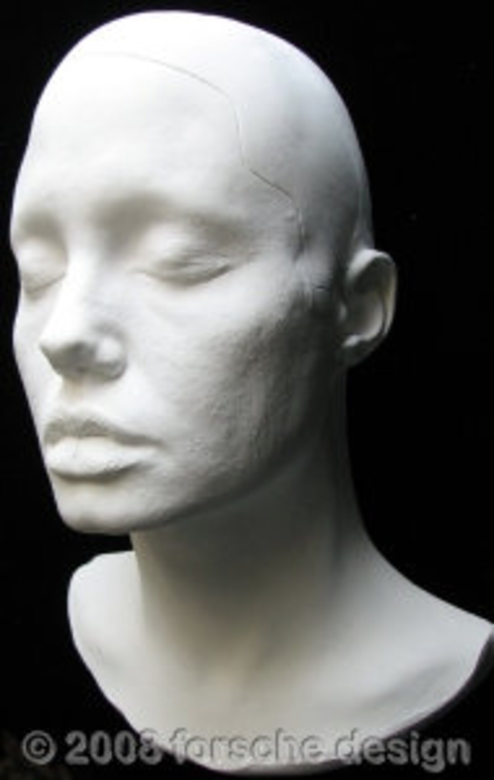 Angelina Jolie Life Mask Cast: Cleopatra, Lara Croft Tomb Raider, Mrs ...