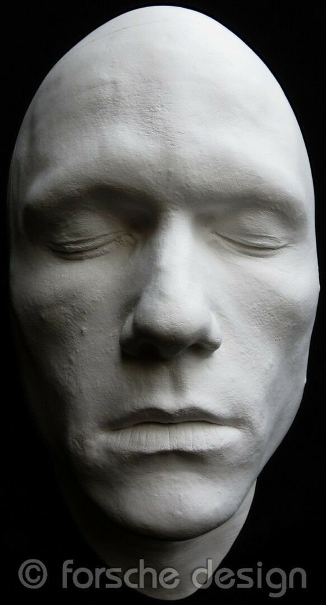 I Am Heath Ledger Half Face Life Mask Lifecast Bust Dark Knight Joker ...