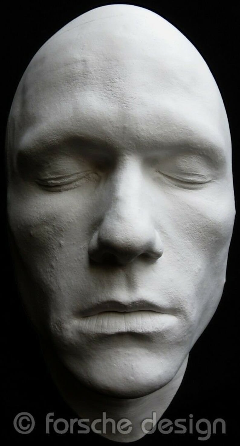 I Am Heath Ledger Half Face Life Mask Lifecast Bust Dark Knight Joker ...