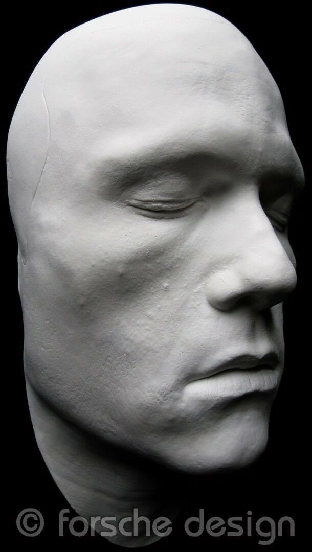 I Am Heath Ledger Half Face Life Mask Lifecast Bust Dark Knight Joker ...