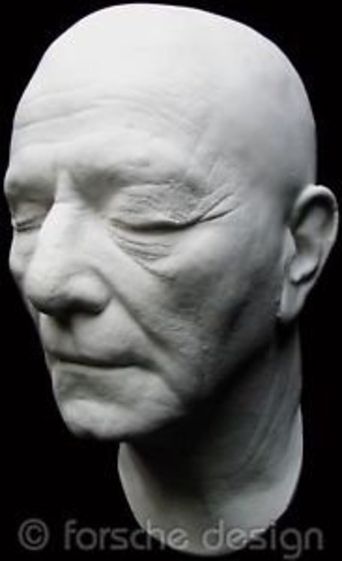 Peter Falk Columbo Star Life Mask Cast With Ears | Etsy