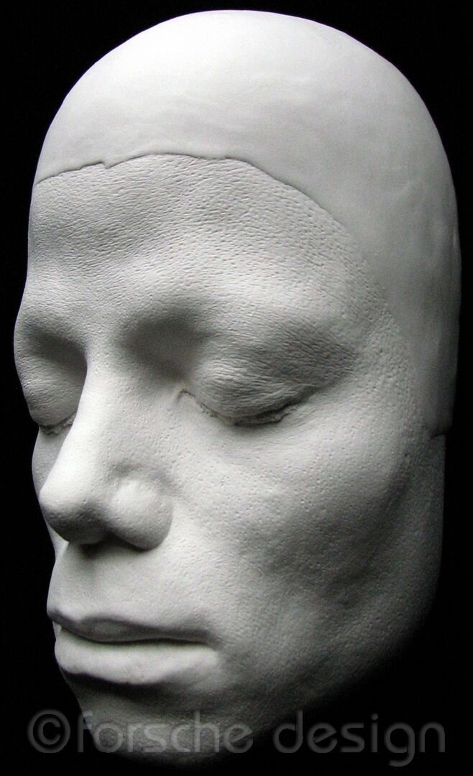 Michael Jackson Life Mask/cast From Thriller Video, Sculptor William ...