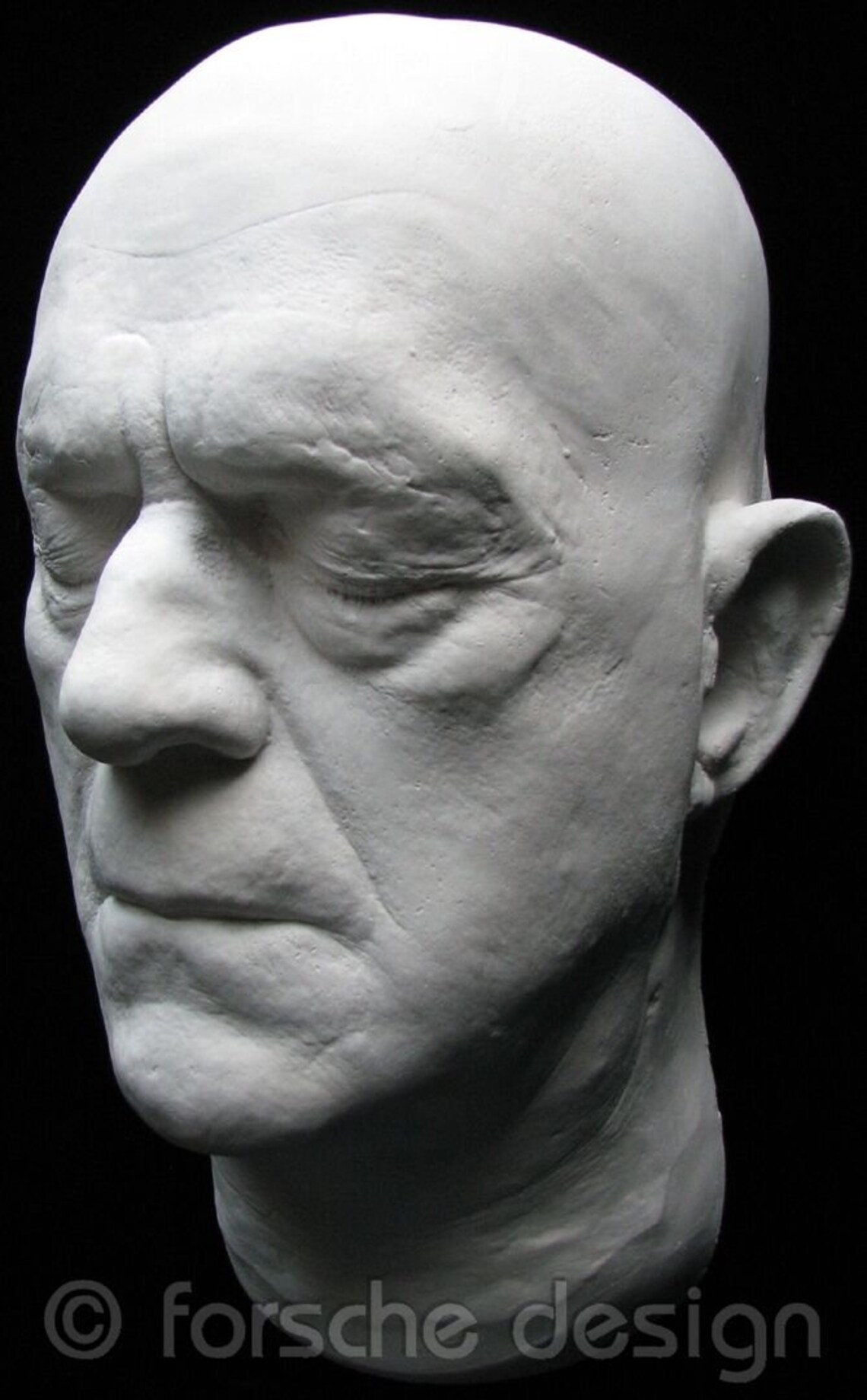 Boris Karloff Life Mask With Ears Son of Frankenstein Jack | Etsy