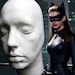 Anne Hathaway Half Face Life Mask Lifecast Bust Dark Knight Catwoman ...