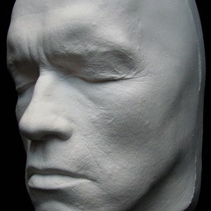 Arnold Schwarzenegger Life Mask No Battle Damage Terminator T3 Genisys ...