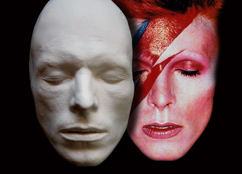 David Bowie Life Mask Cast the Man Who Fell to - Etsy
