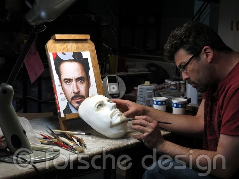 Robert Downey Jr Tony Stark Iron Man Life Mask Lifecast Hot | Etsy