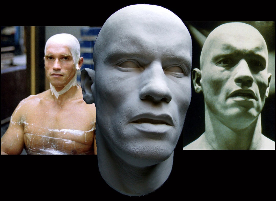 Arnold Schwarzenegger Terminator 1 SPFX Life Mask Bust - Etsy