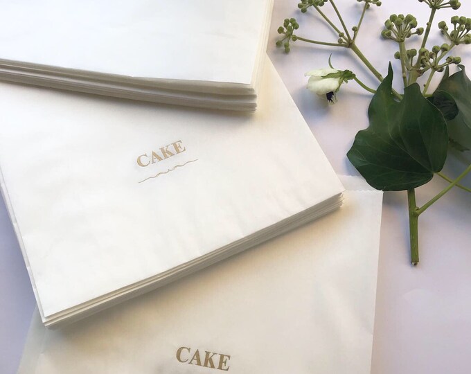 Wedding/party Cake Bags. - Etsy