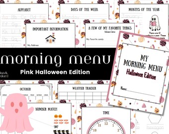 Homeschool Morning Basket Morning Menu Fall Edition - Etsy