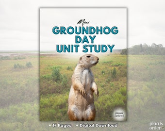 Groundhog Day Mini Learning Unit | Unit Study | Homeschooling | Morning ...