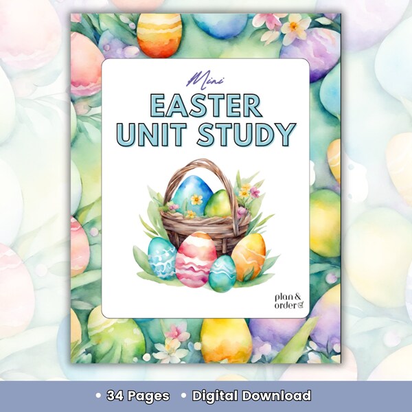 Spring Unit Study - Etsy