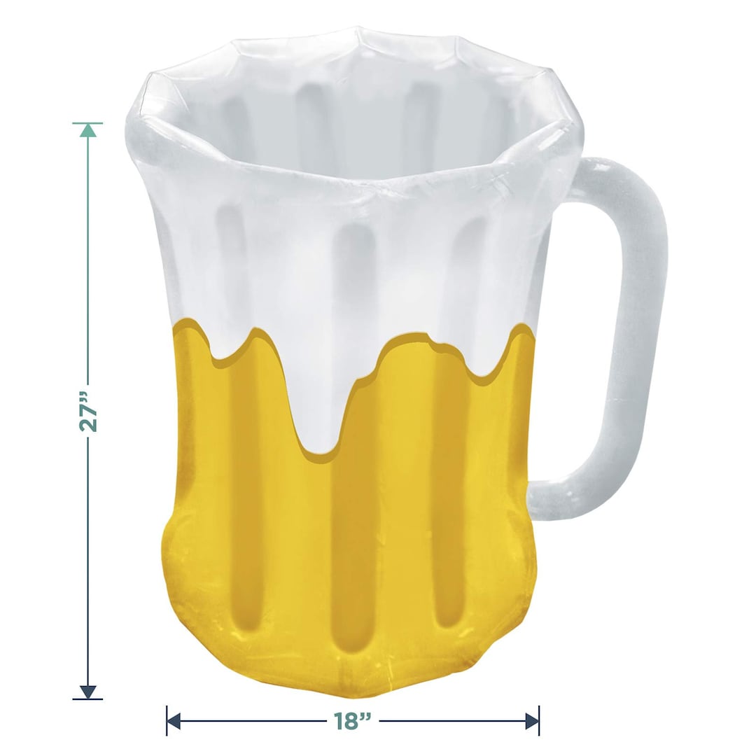 Beer Party Supplies and Beer Theme Decorations inflatable Frothy Beer ...