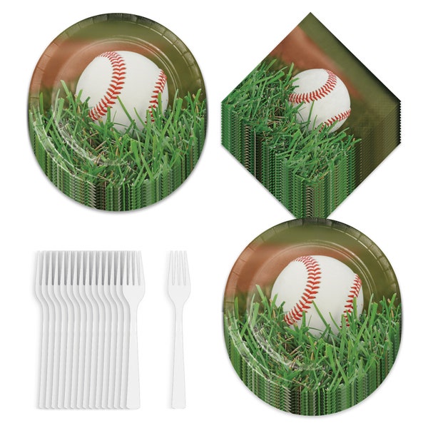 Baseball Dinner Plates - Etsy
