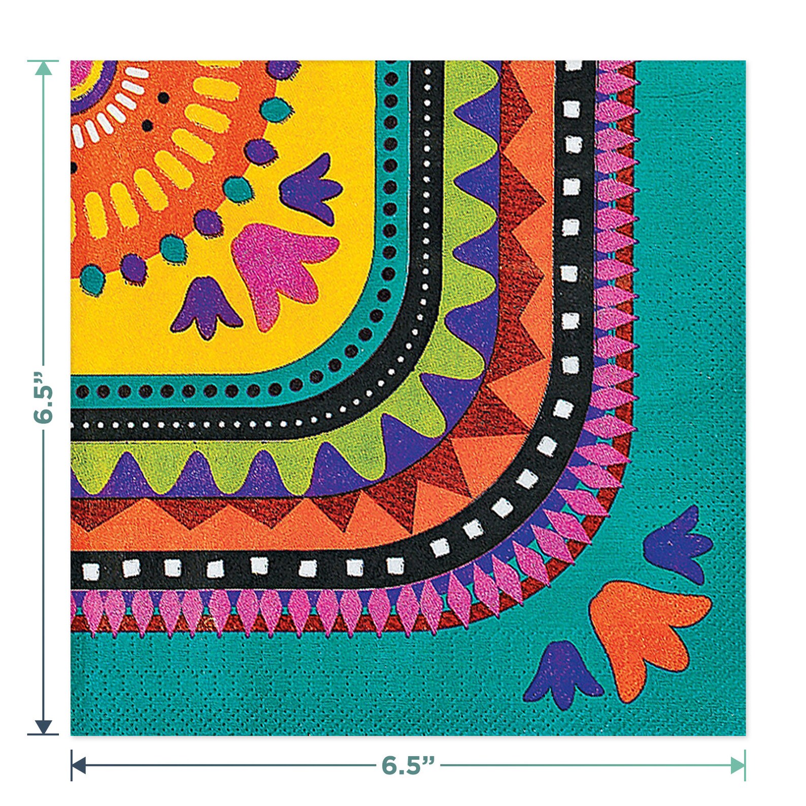 Teal Fiesta Party Pack Cups Plates Napkins for Cinco De - Etsy