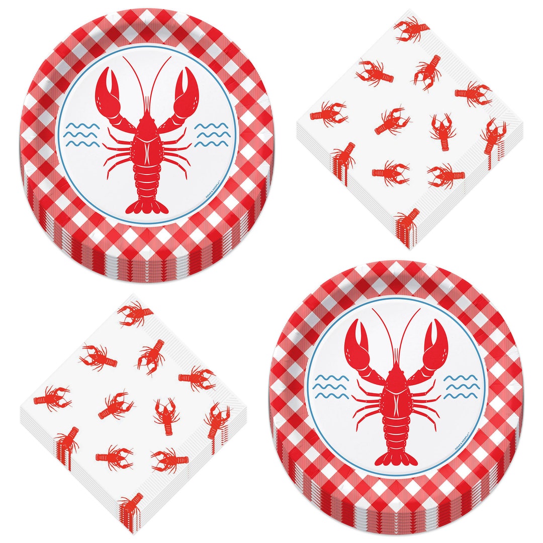 Crawfish Boil Party & Seafood Party Supplies - Crawfish Paper Dinner ...