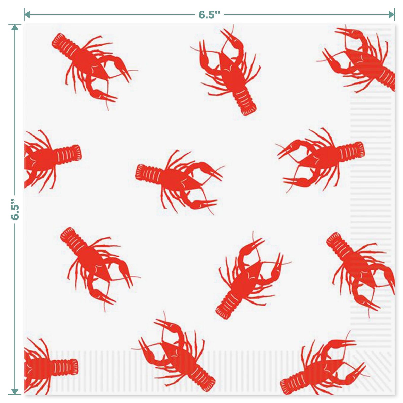 Crawfish Party Tableware - Round Paper Dinner Variety Set Plates, Lunch ...
