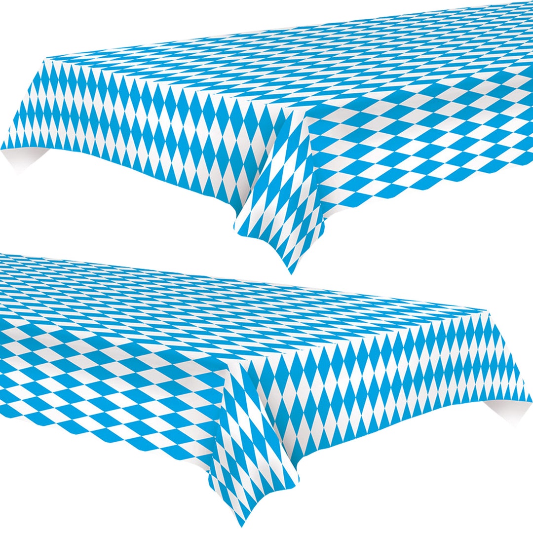Oktoberfest Party Decoration: Table Cover 54" X 108" (2-pack Plastic ...