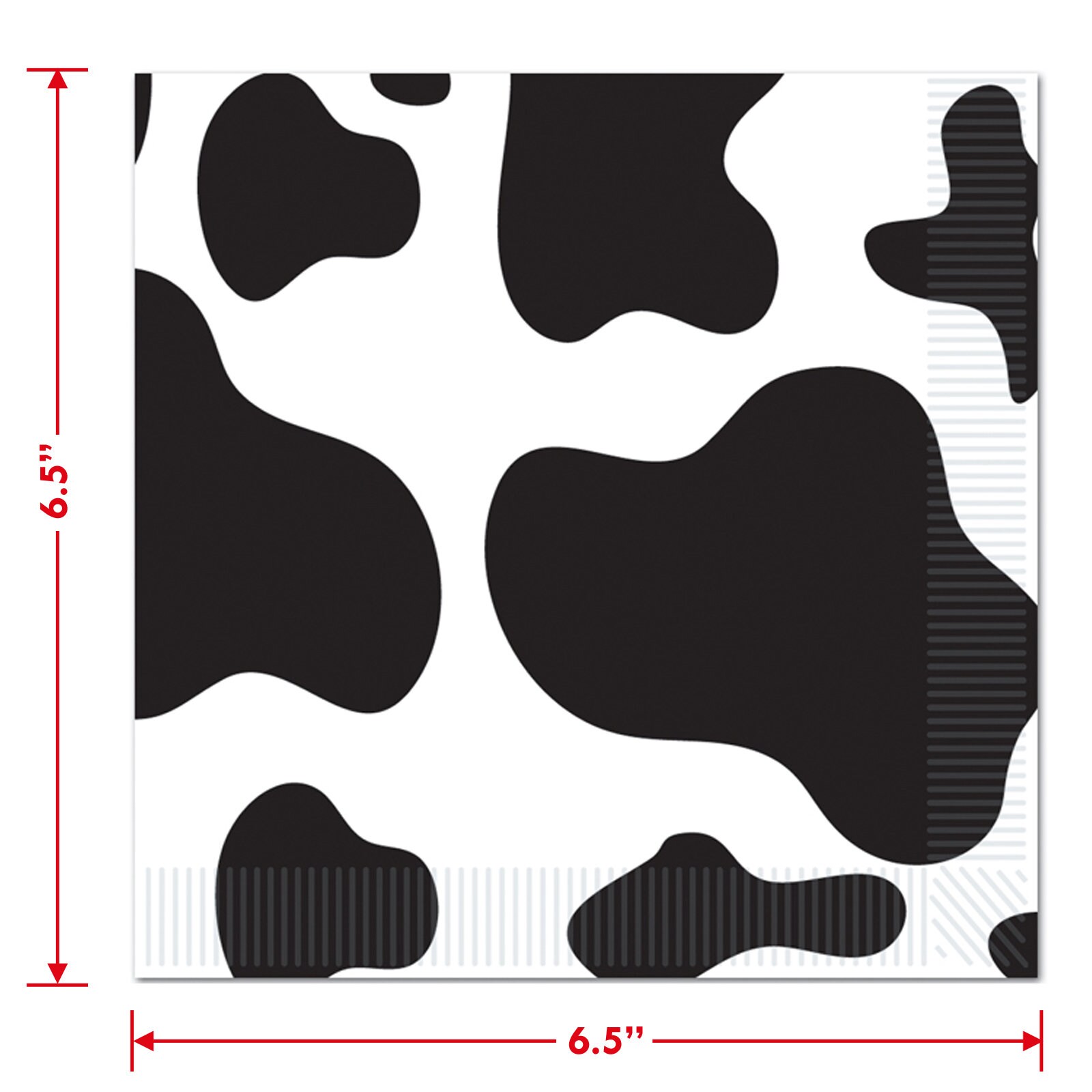 Cow Print Party Supplies Black and White Cow Print Paper - Etsy