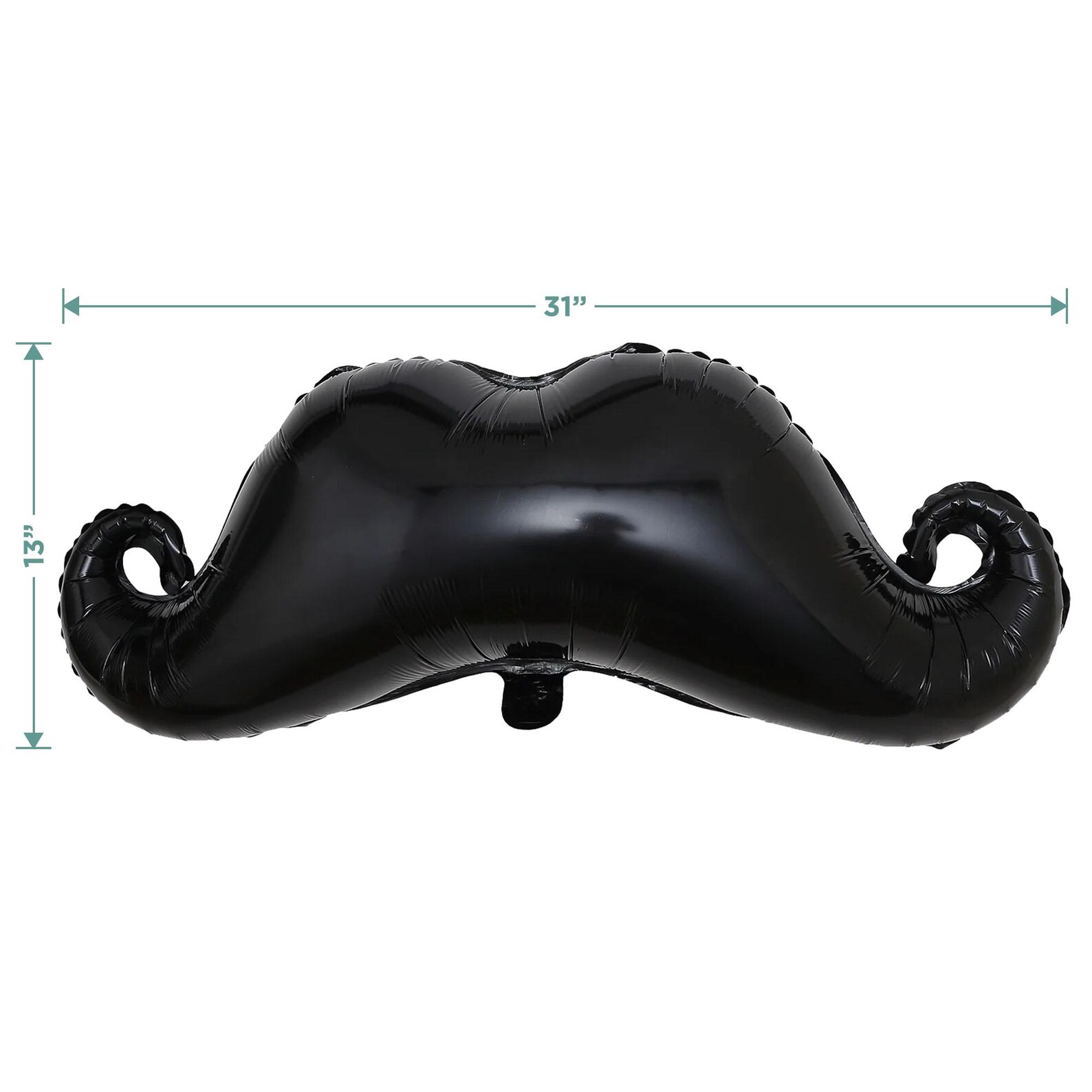 Mustache Party Pack - Black and White Moustache Paper Dessert Plates ...