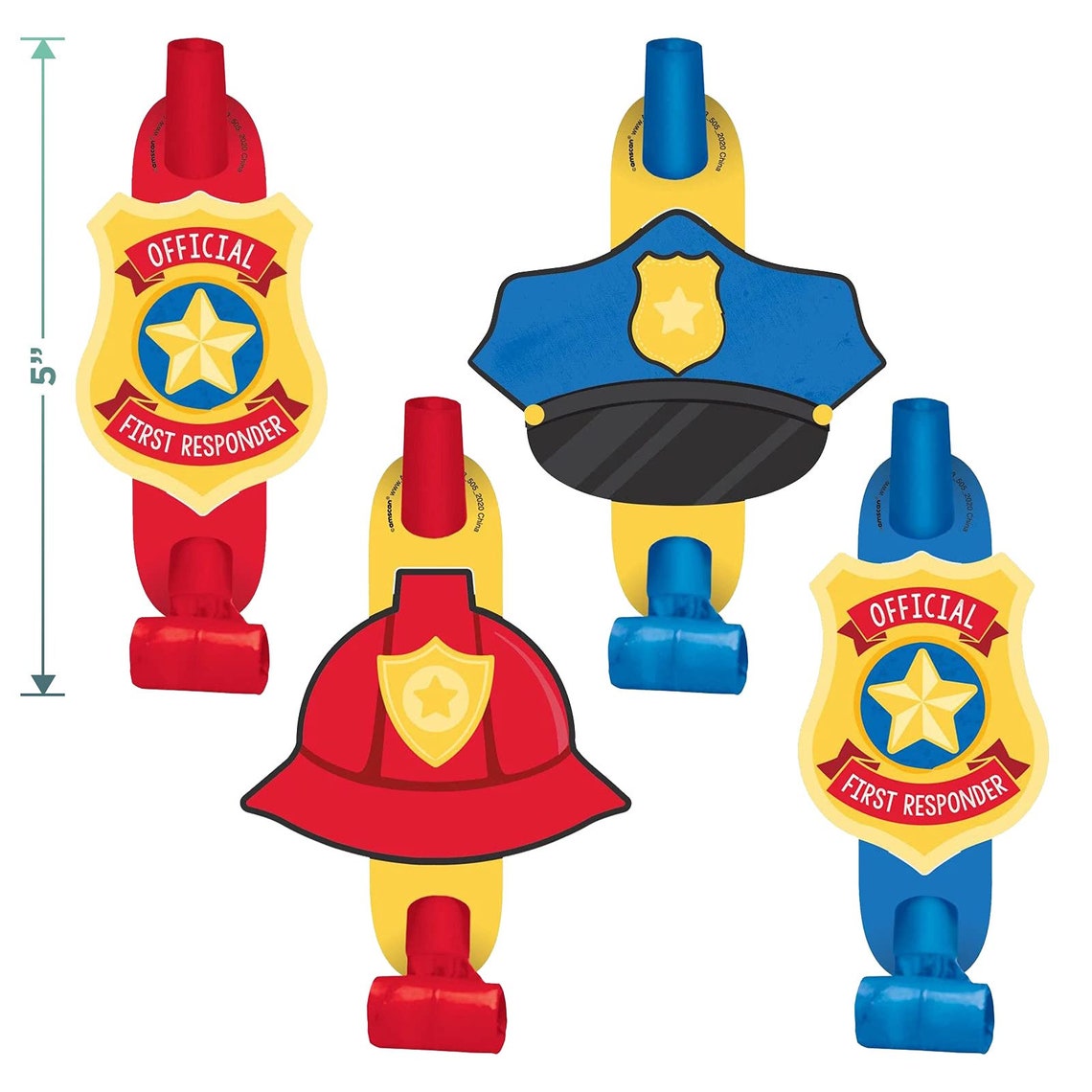 Fireman Party Fire Truck Party Favors and First Responder - Etsy