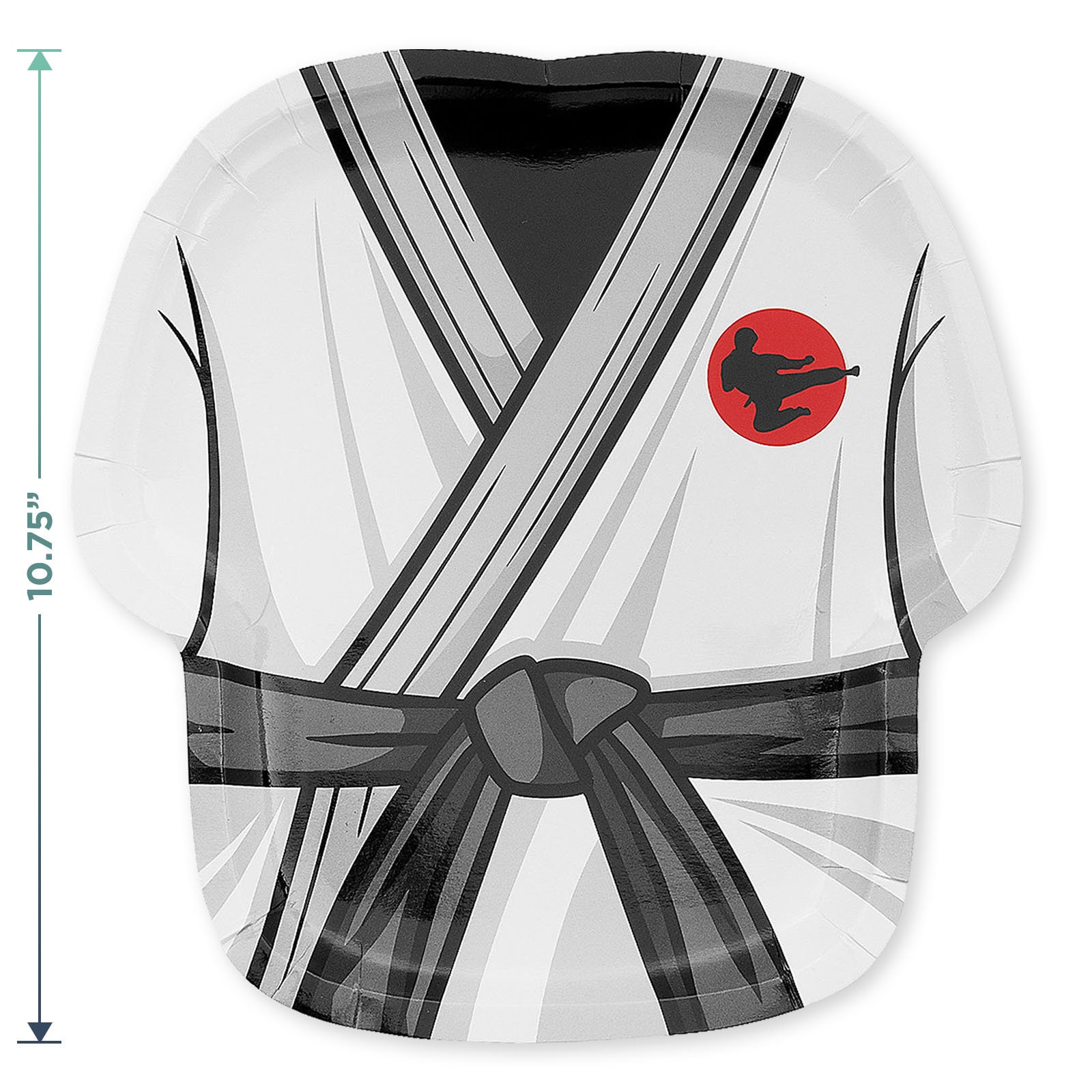 Ninja Party Supplies - Ninja Warrior Paper Dinner Plates and Luncheon ...