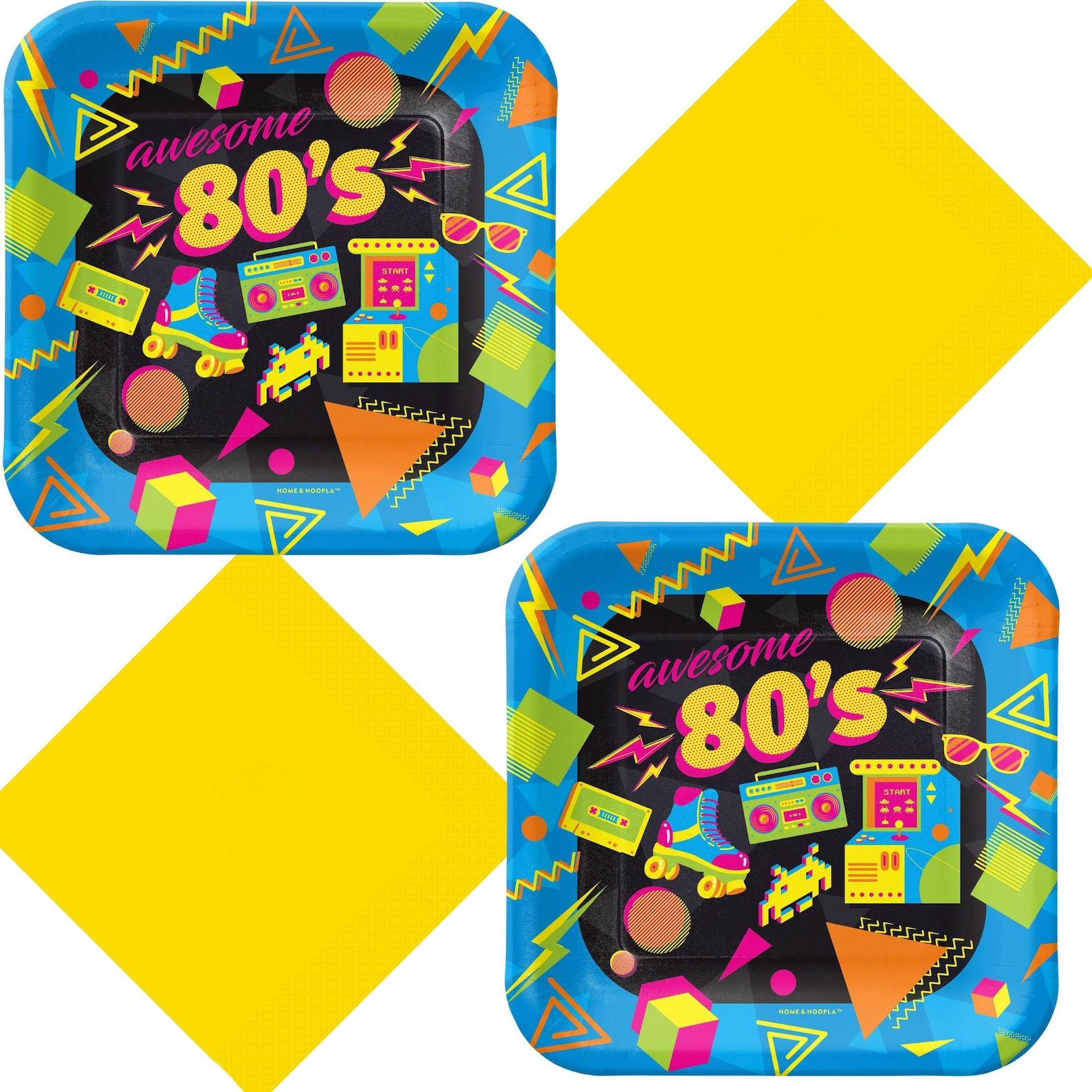 80s Party Supplies - Totally Awesome Throwback Theme 1980's Icons ...