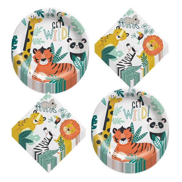 Safari Themed Plates - Etsy