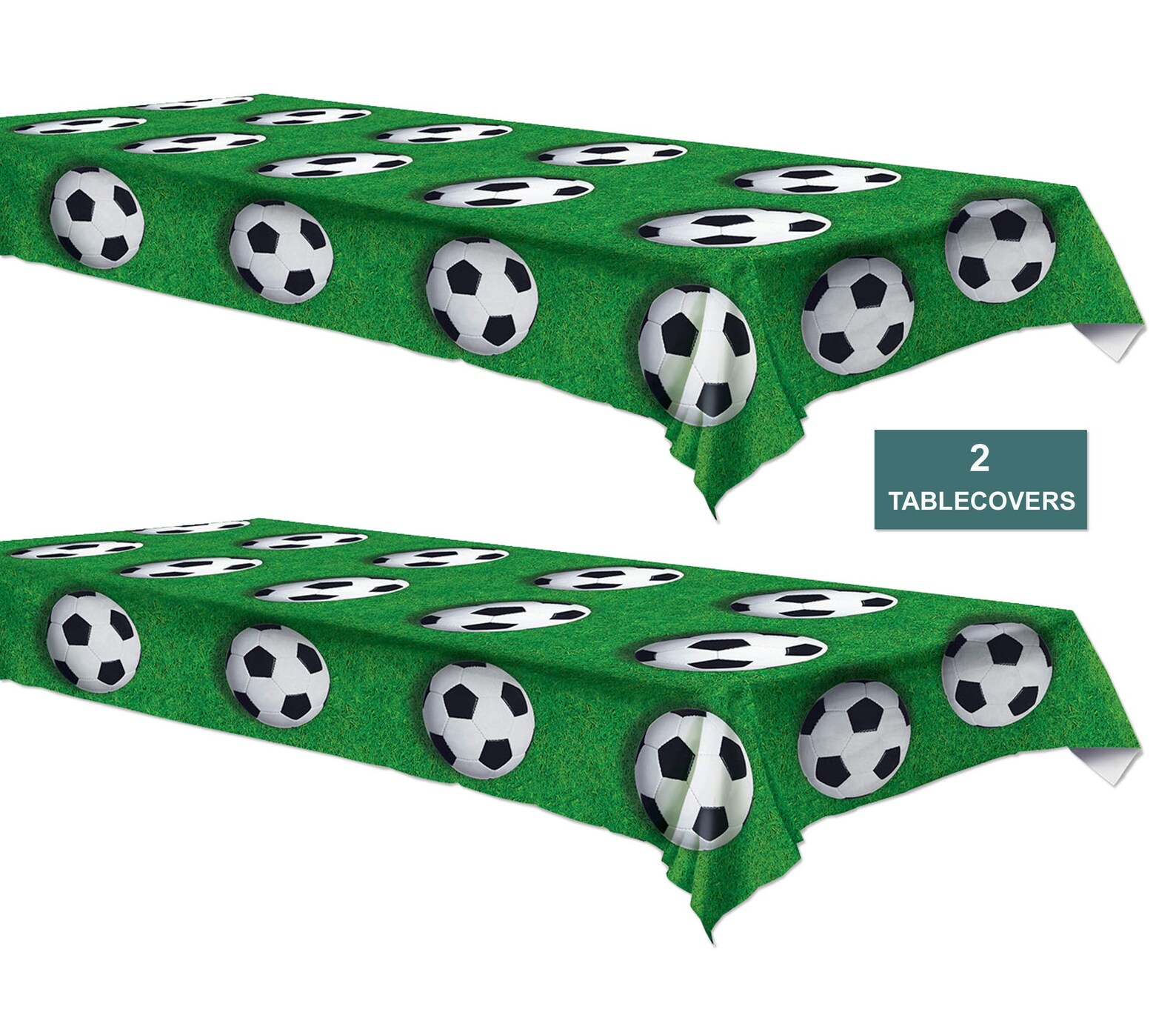 Soccer Ball Party Table Covers, 54" X 108" (2 Pack) - Etsy