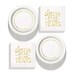 Mustache Party Pack Black and White Moustache Paper Dessert Plates ...