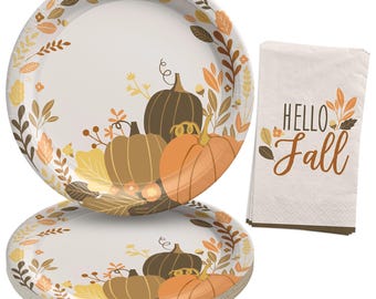 Thanksgiving paper plates store
