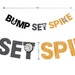 Volleyball Party Supplies Bump Set Spike Banner Garland With - Etsy