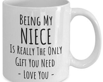 Niece Gift, Favorite Niece, Niece Coffee Mug, Best Niece Ever, Gift ...