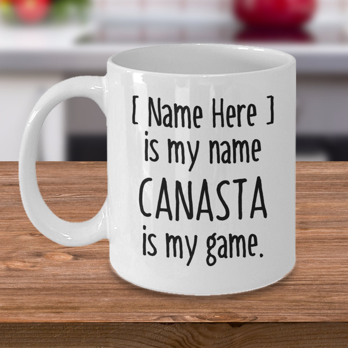 Personalized Canasta Coffee Mug, Canasta Gift, Funny Canasta Gift ...