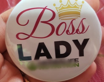 Boss Lady Pins - Etsy