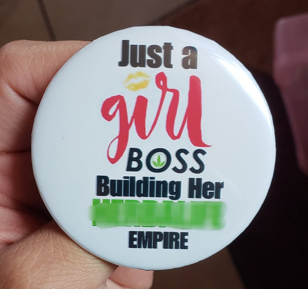 Girl Boss Button - Etsy