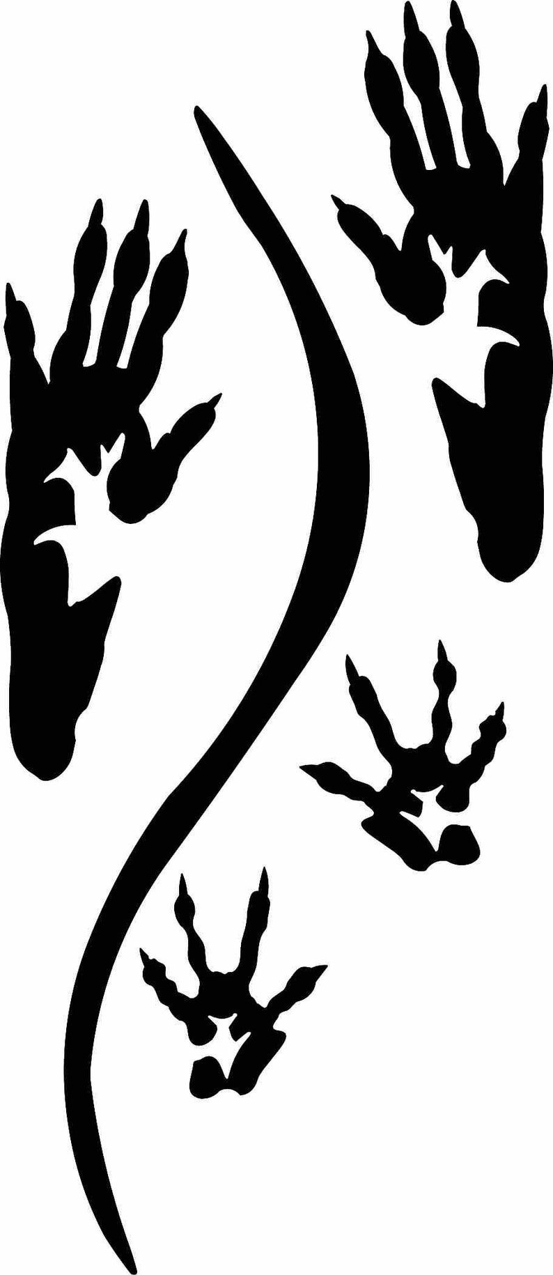 Rat Track Decals - Etsy