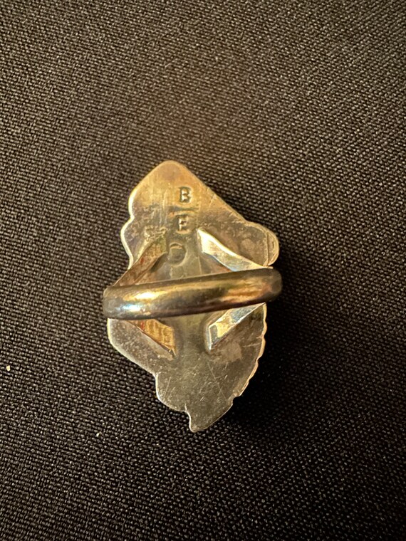 Turquoise Coral Ring by Ben Eustace - Gem