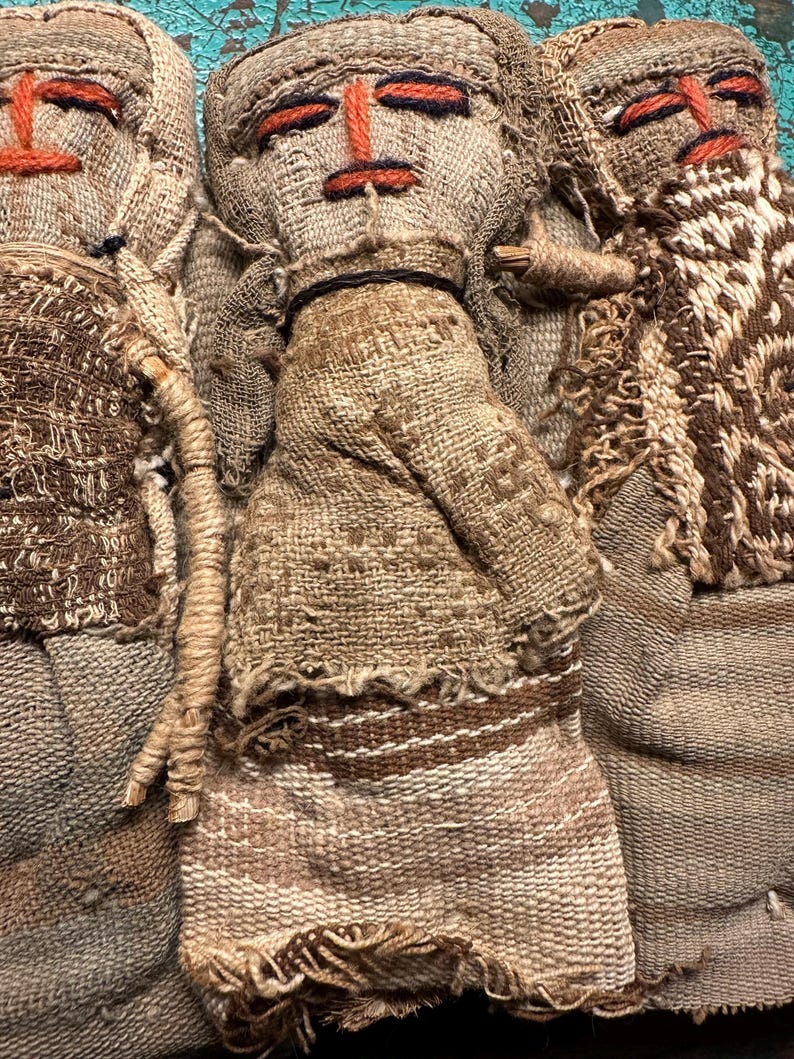 Peruvian Chancay Burial Dolls - Etsy