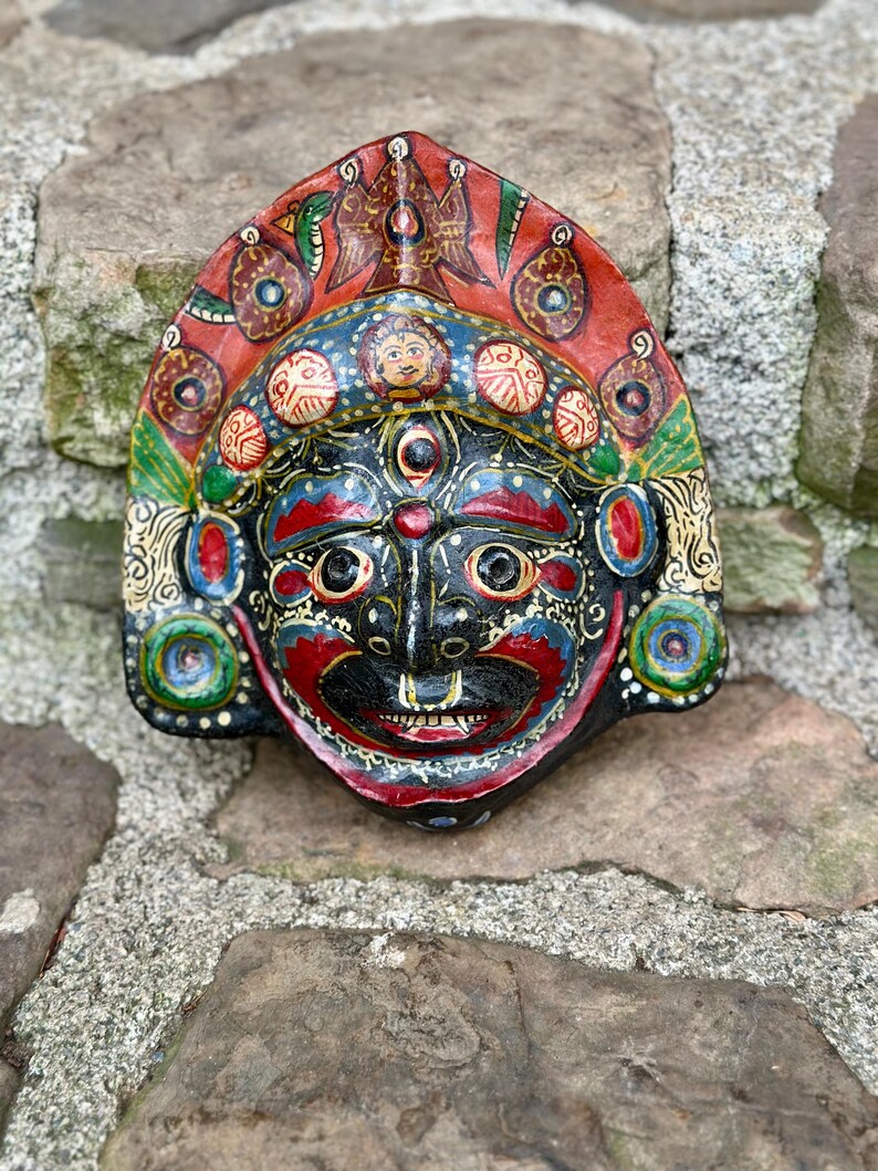 Mask Vintage Nepal - Etsy