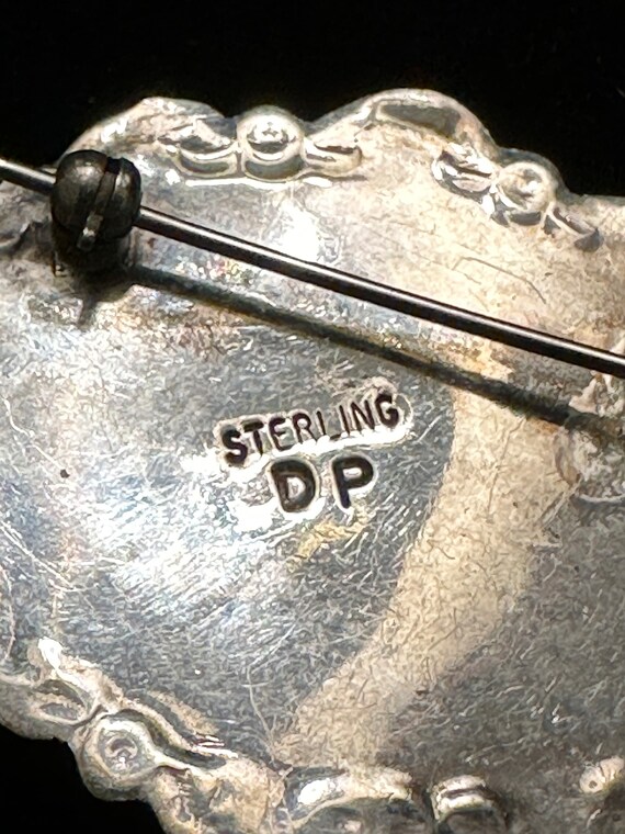 Native American Turquoise Brooch - Gem