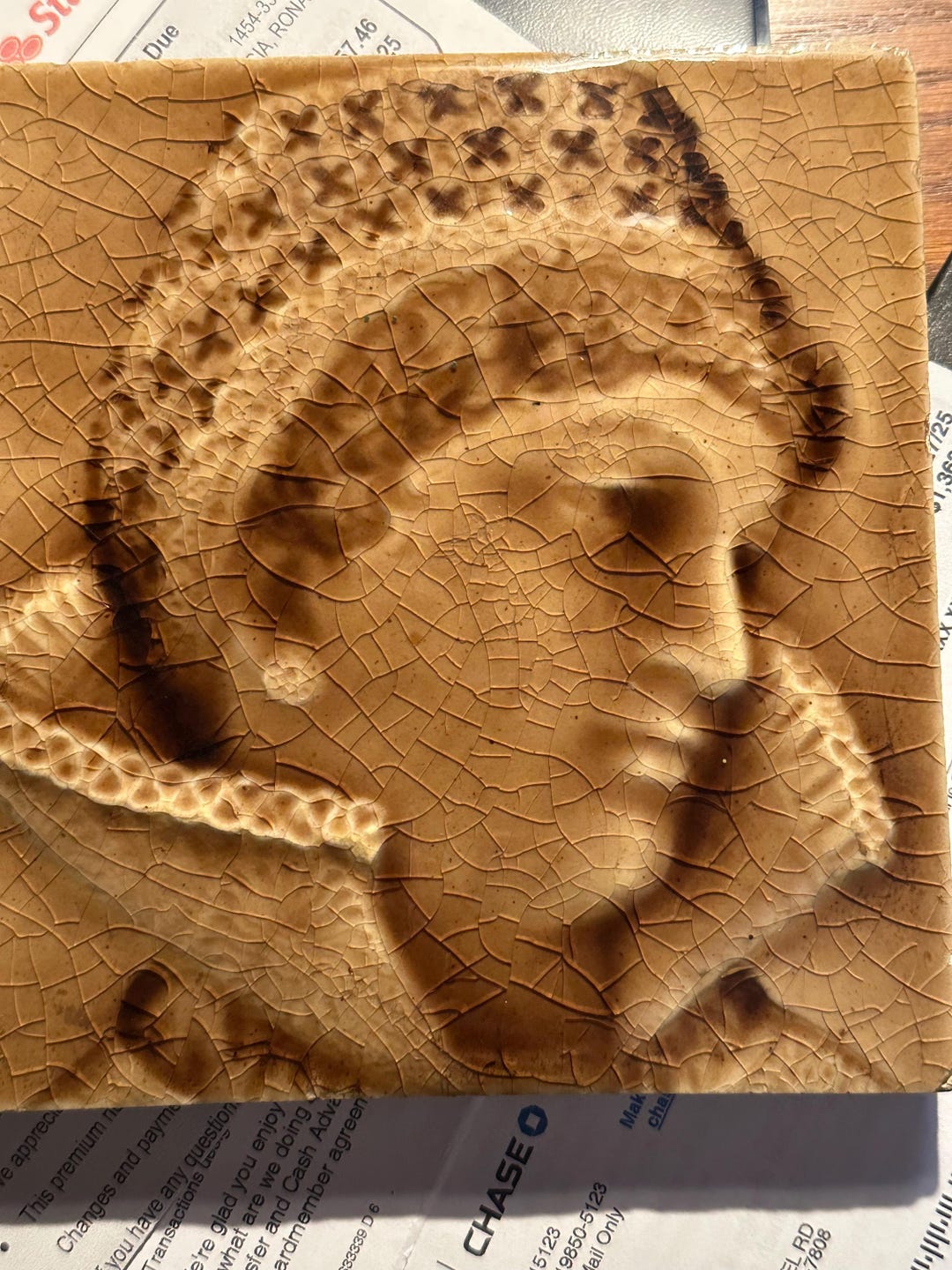 19th C Antique American Elizabethan Tile - Etsy