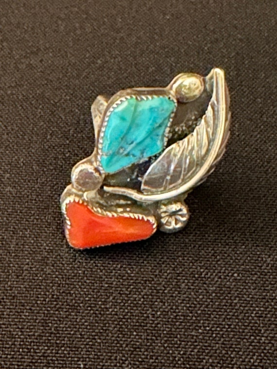 Turquoise Coral Ring by Ben Eustace - Gem