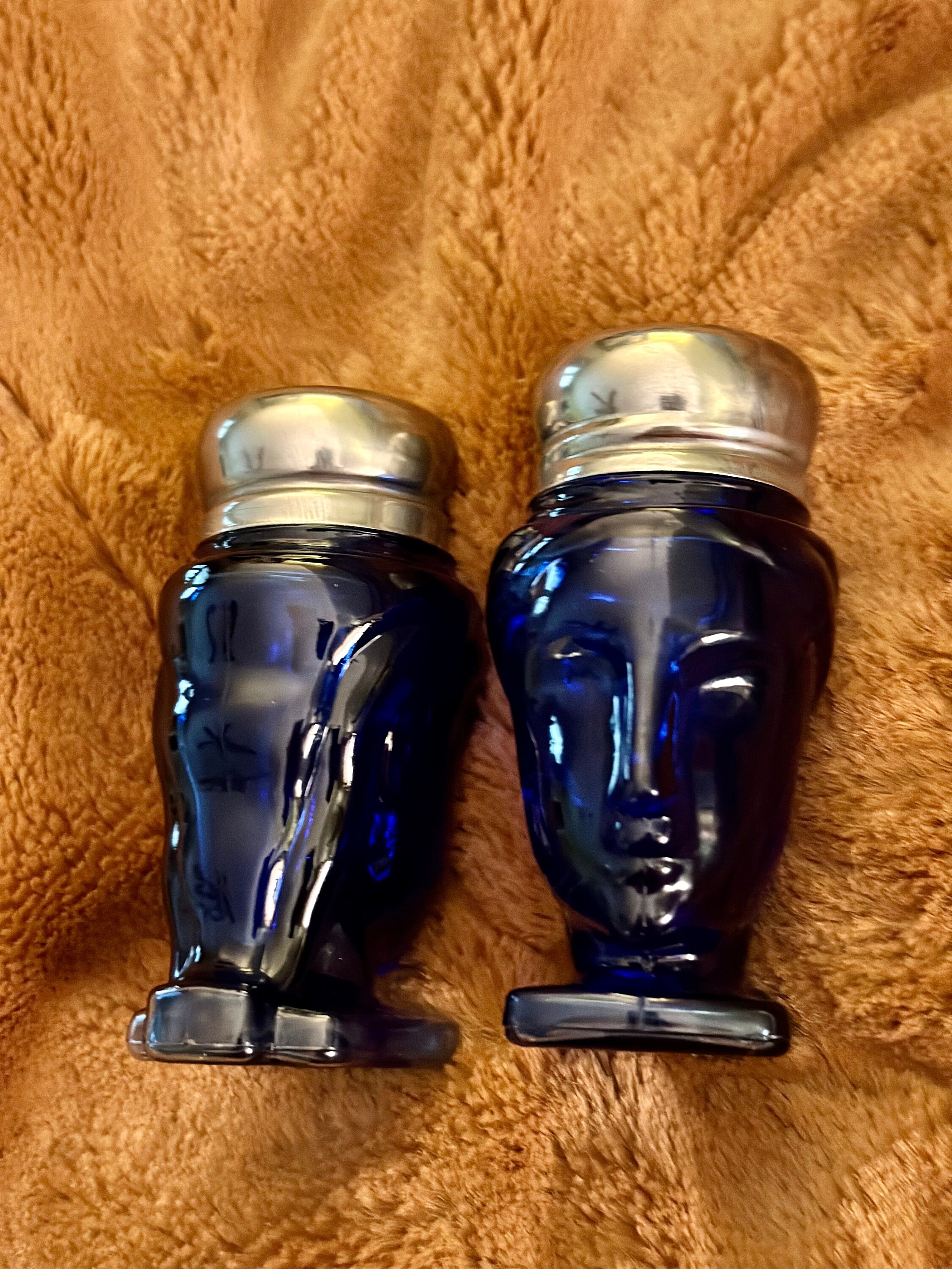 Cobalt Blue Salt & Pepper - Etsy