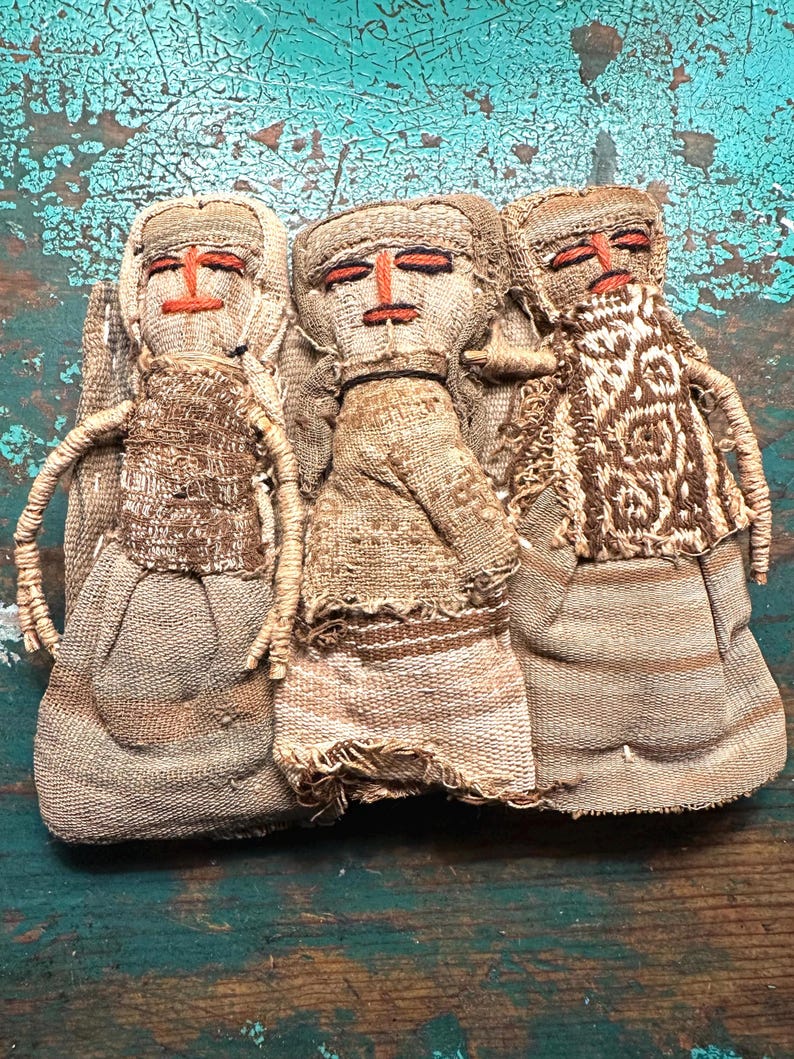 Peruvian Chancay Burial Dolls - Etsy
