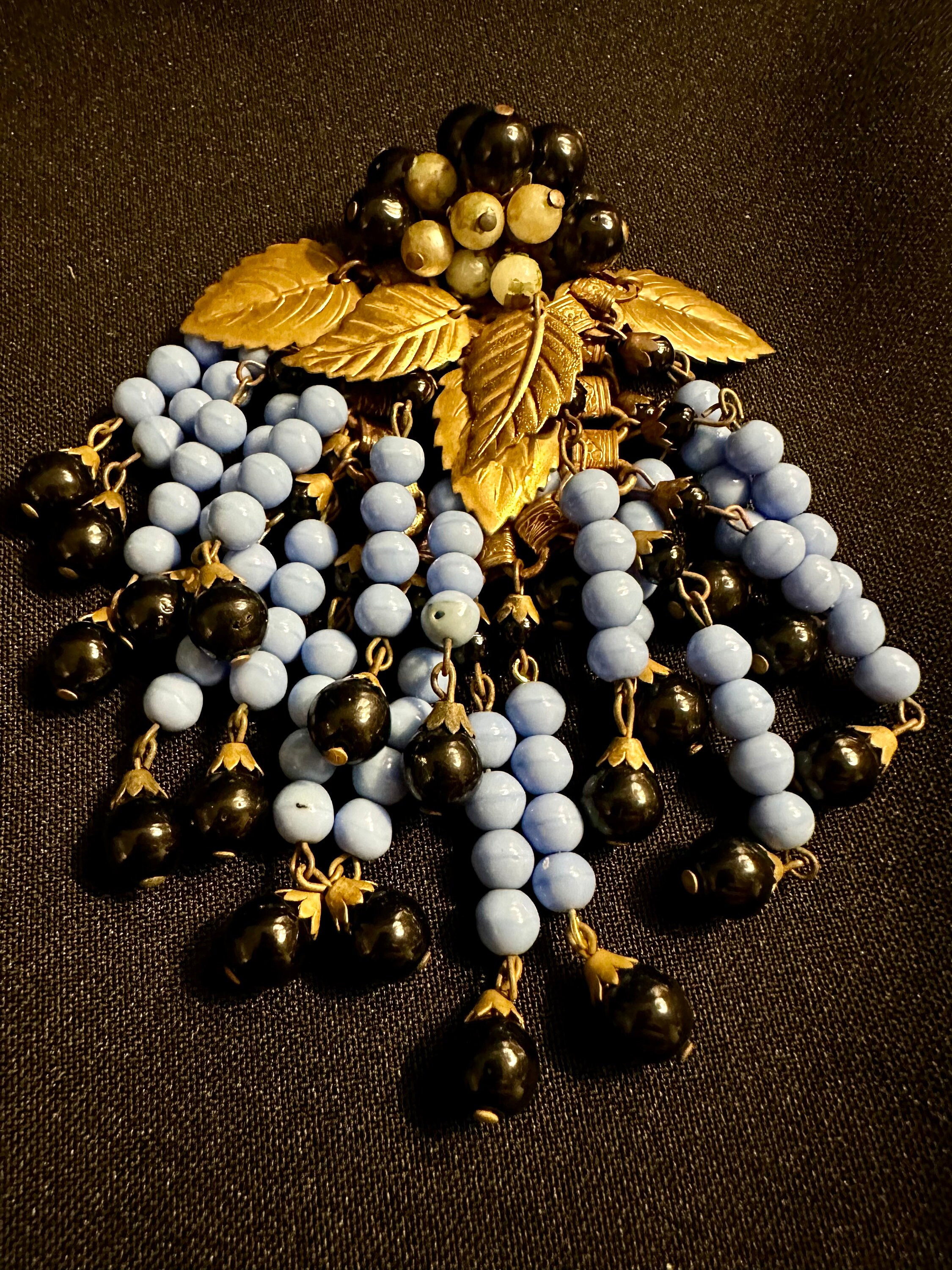 Miriam Haskell Brooch - Etsy